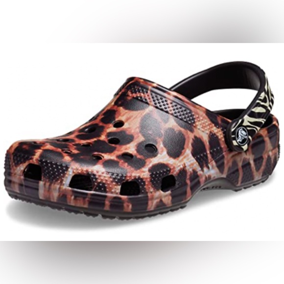 CROCS | Shoes | Crocs Unisexadult Classic Animal Zebra Leopard Print ...